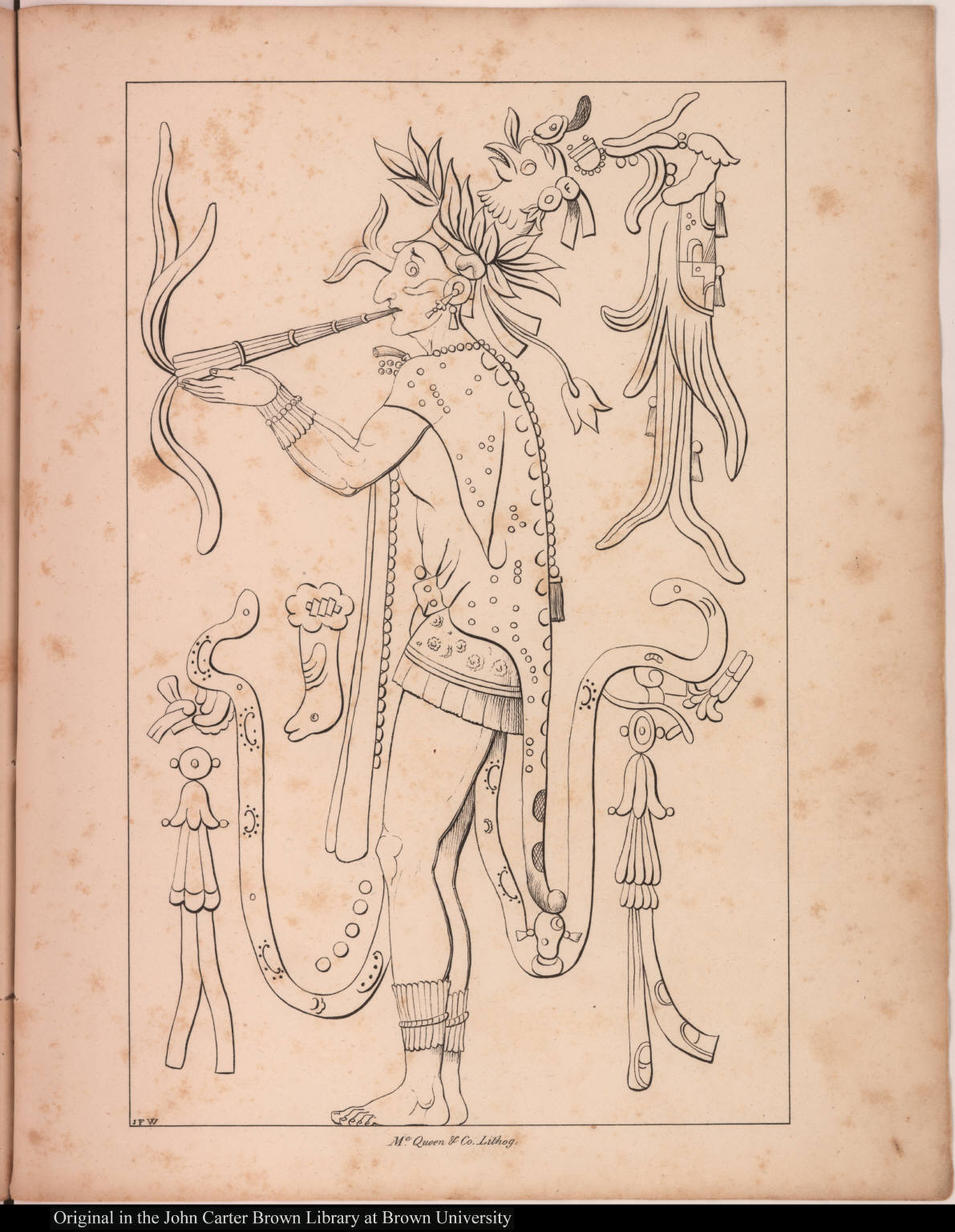 [Palenque relief. God L] - JCB Archive of Early American Images