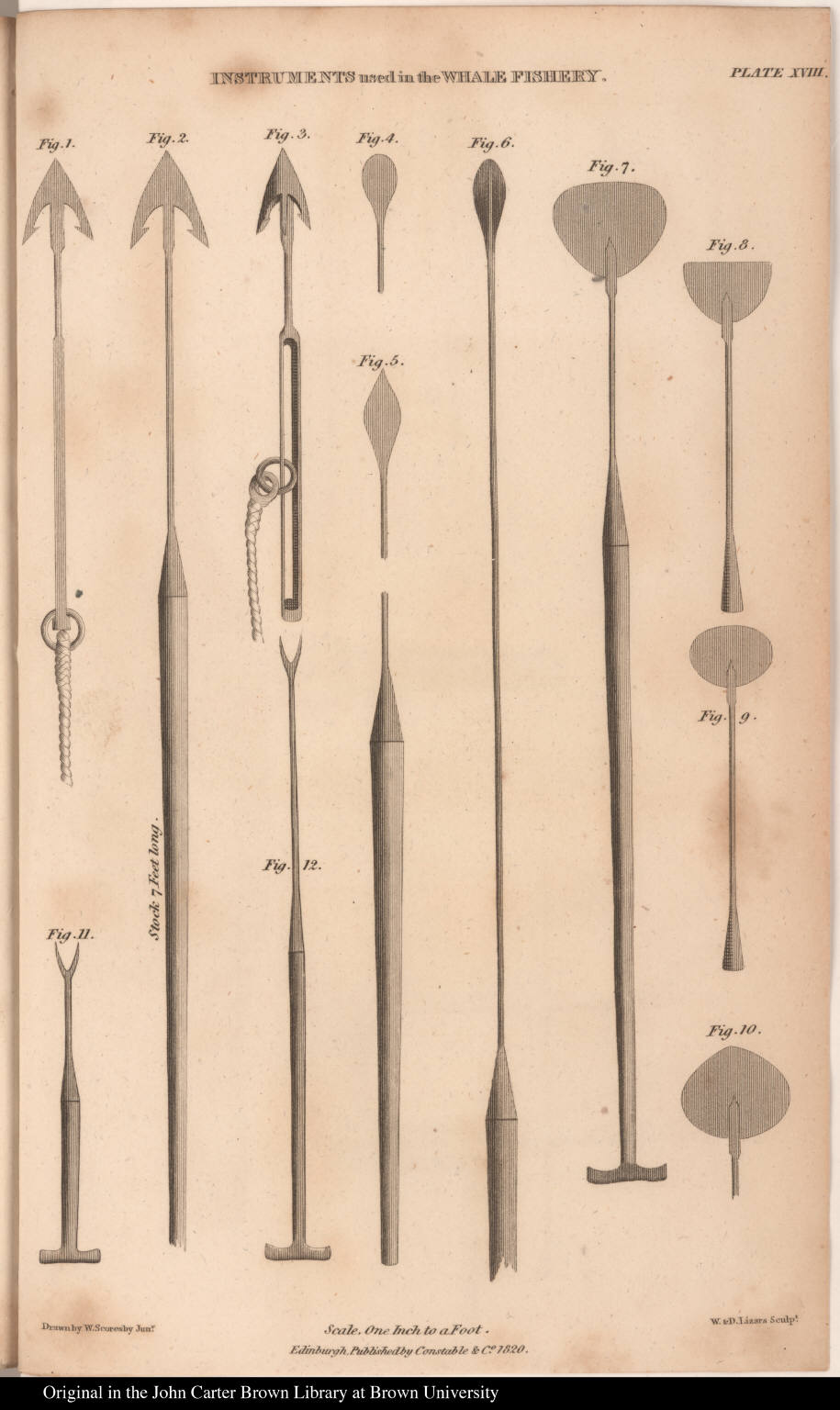 Instruments used in the Whale Fishery. - JCB Archive of Early American ...