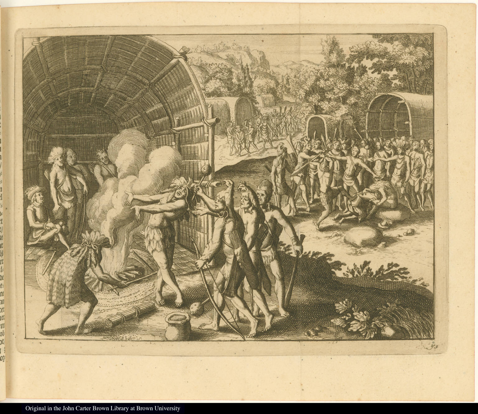 [Native American priests dance before a fire] - JCB Archive of Early ...