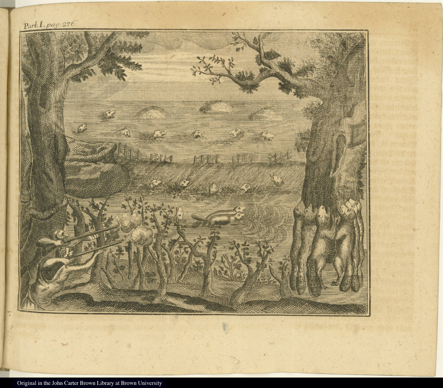 [Hunting beaver] - JCB Archive of Early American Images