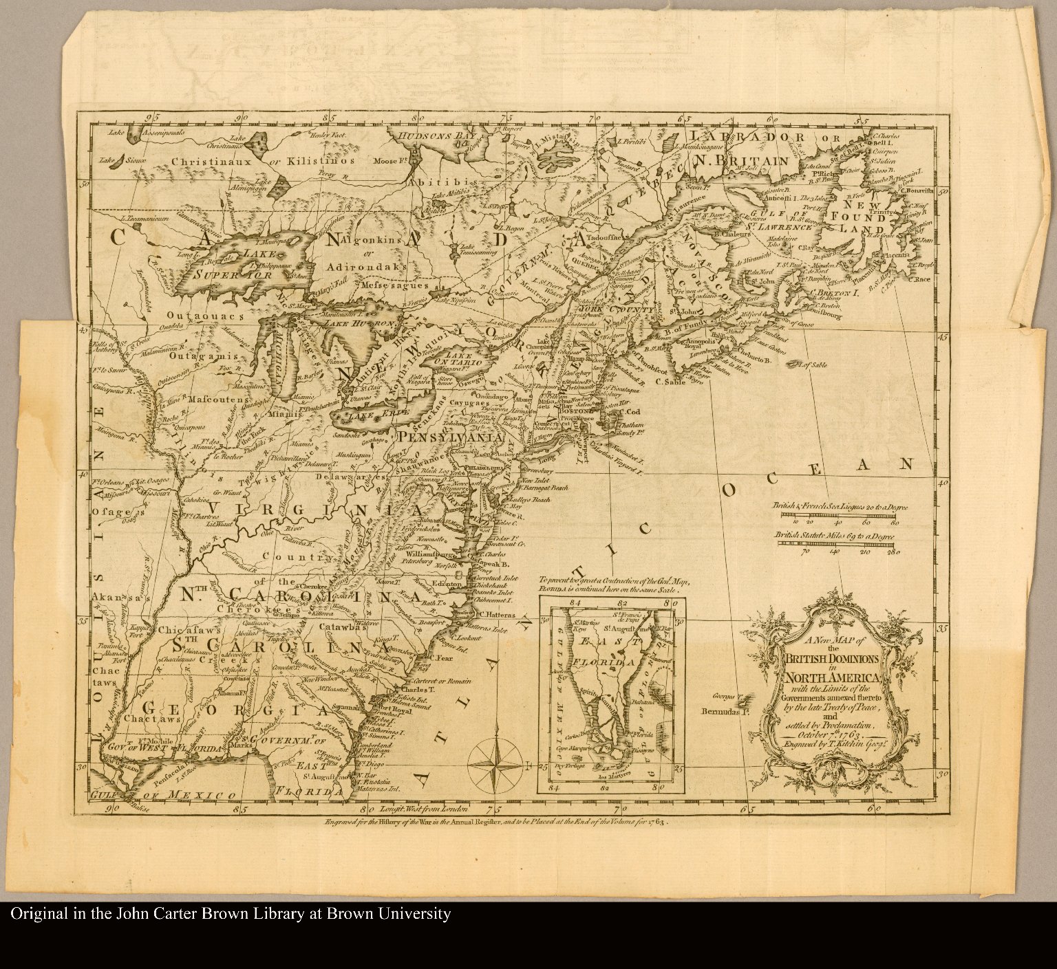 A new map of the British Dominions in North America with the limits of ...