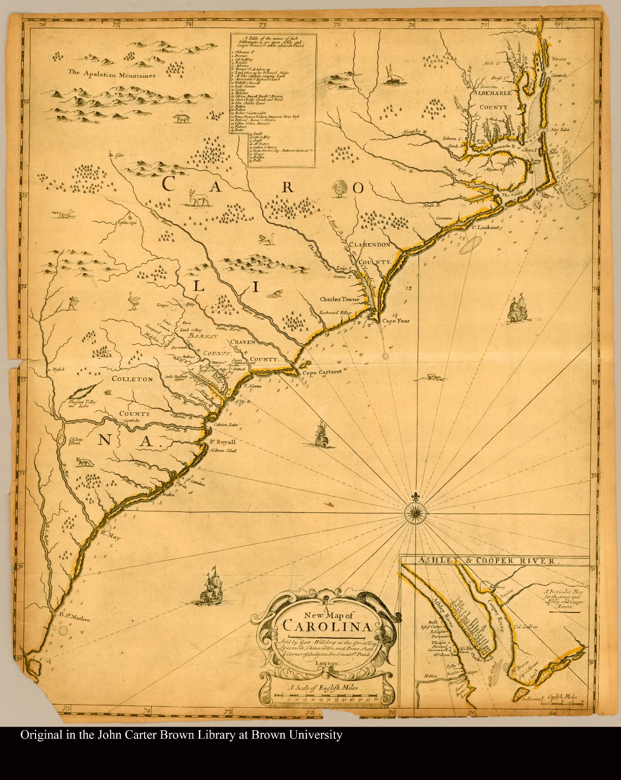 A new map of Carolina - JCB Map Collection