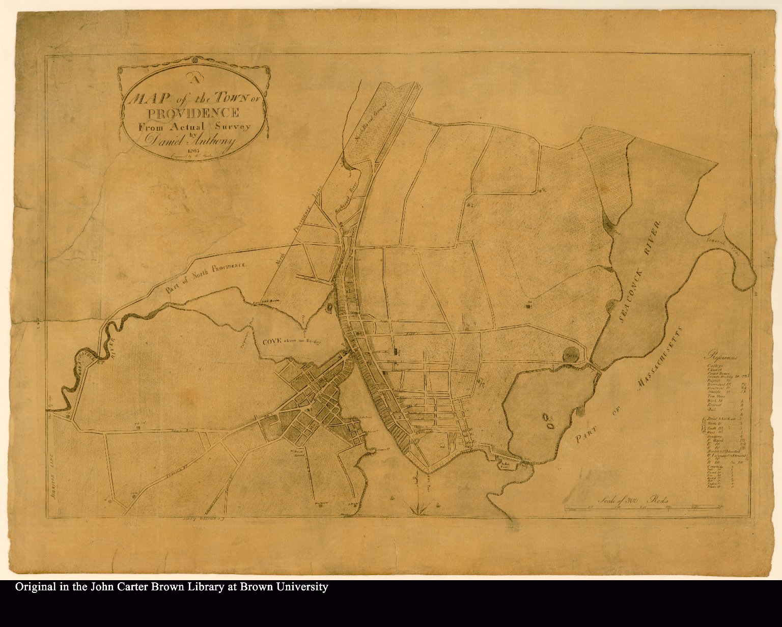 Providence California Map