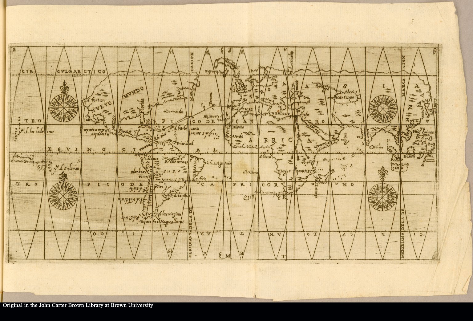 [Map of the world] - JCB Map Collection