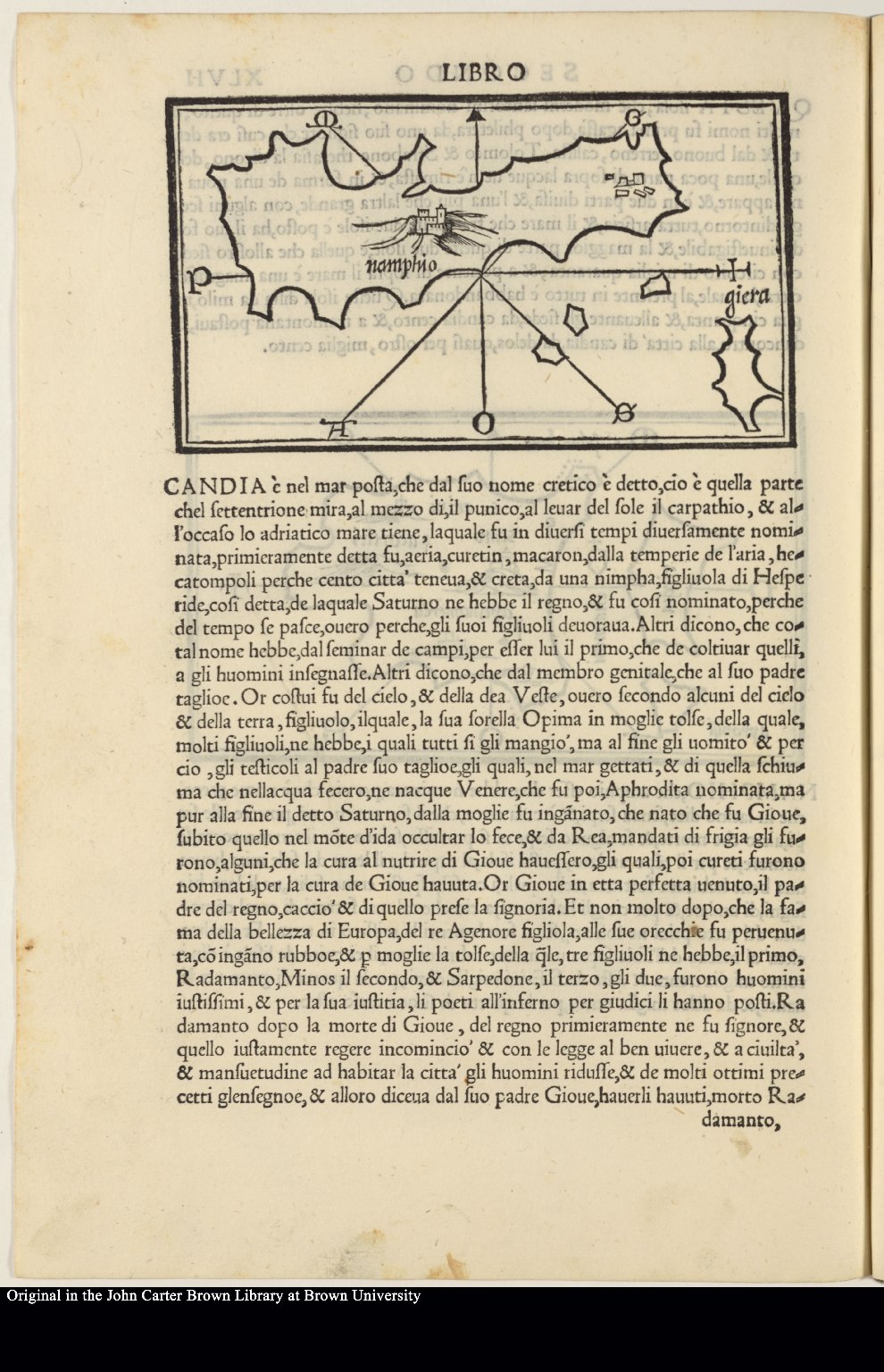 [Map of the island of Anafi] - JCB Map Collection