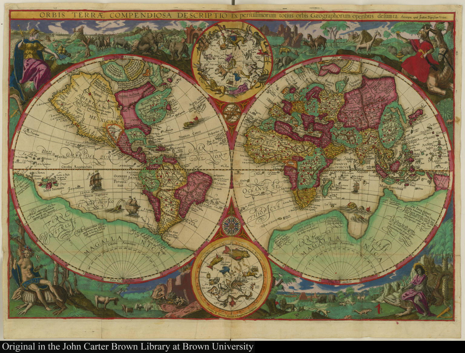 Orbis terrae compendiosa descriptio ex peritissimorum totius orbis ...