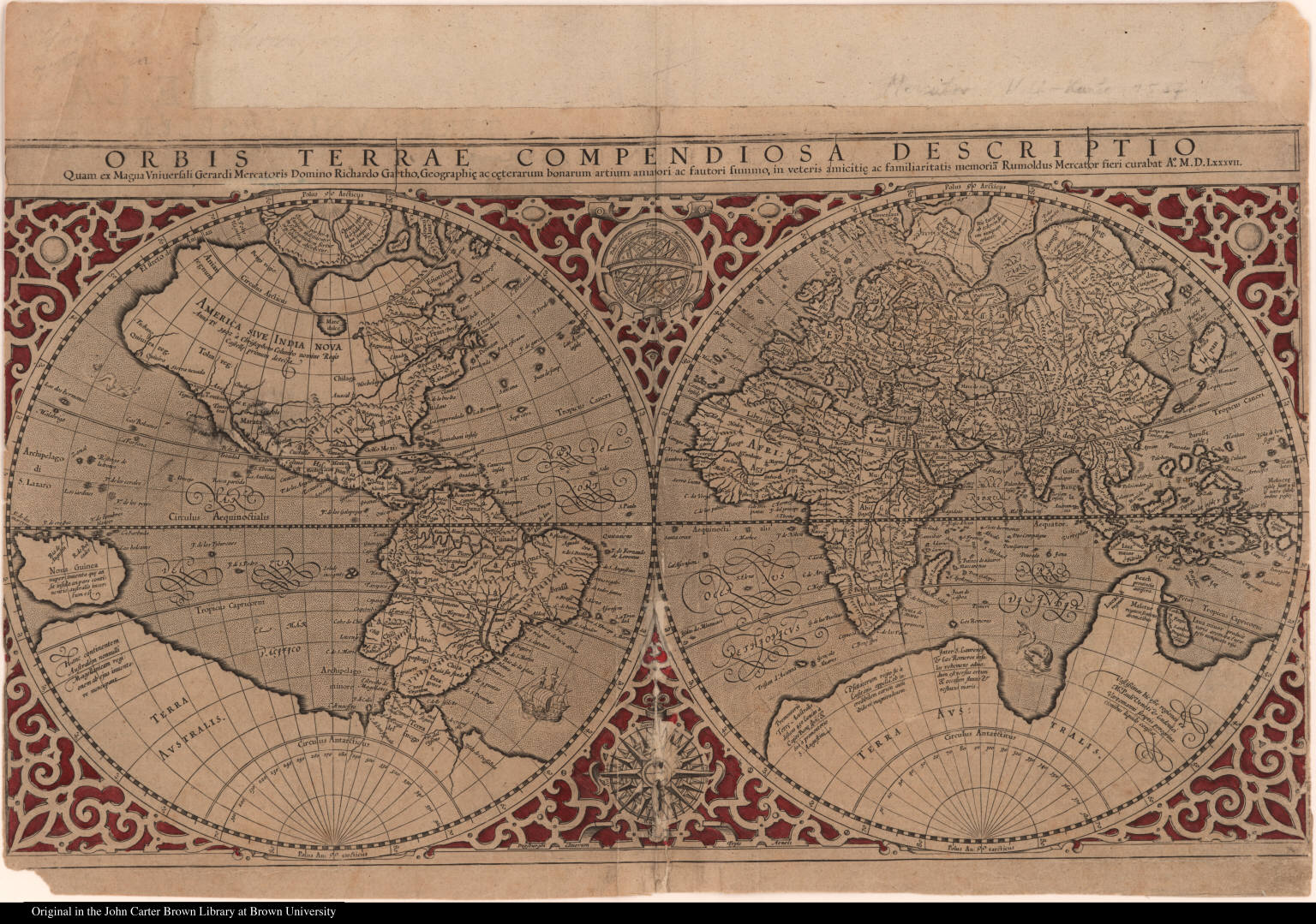 Orbis terrae compendiosa descriptio ... - JCB Map Collection